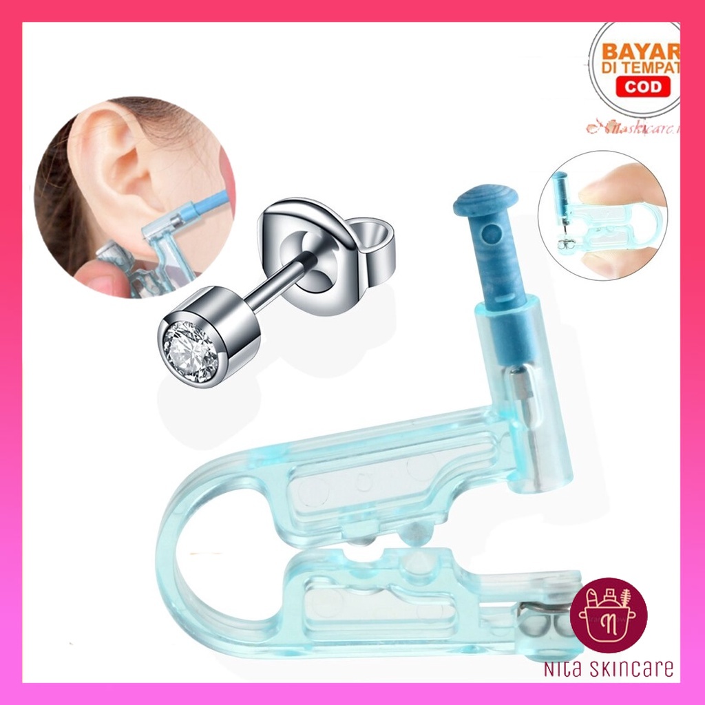 Jual Alat Tindik Telinga Sekali Pakai Bahan Stainless Steel Hidung ...