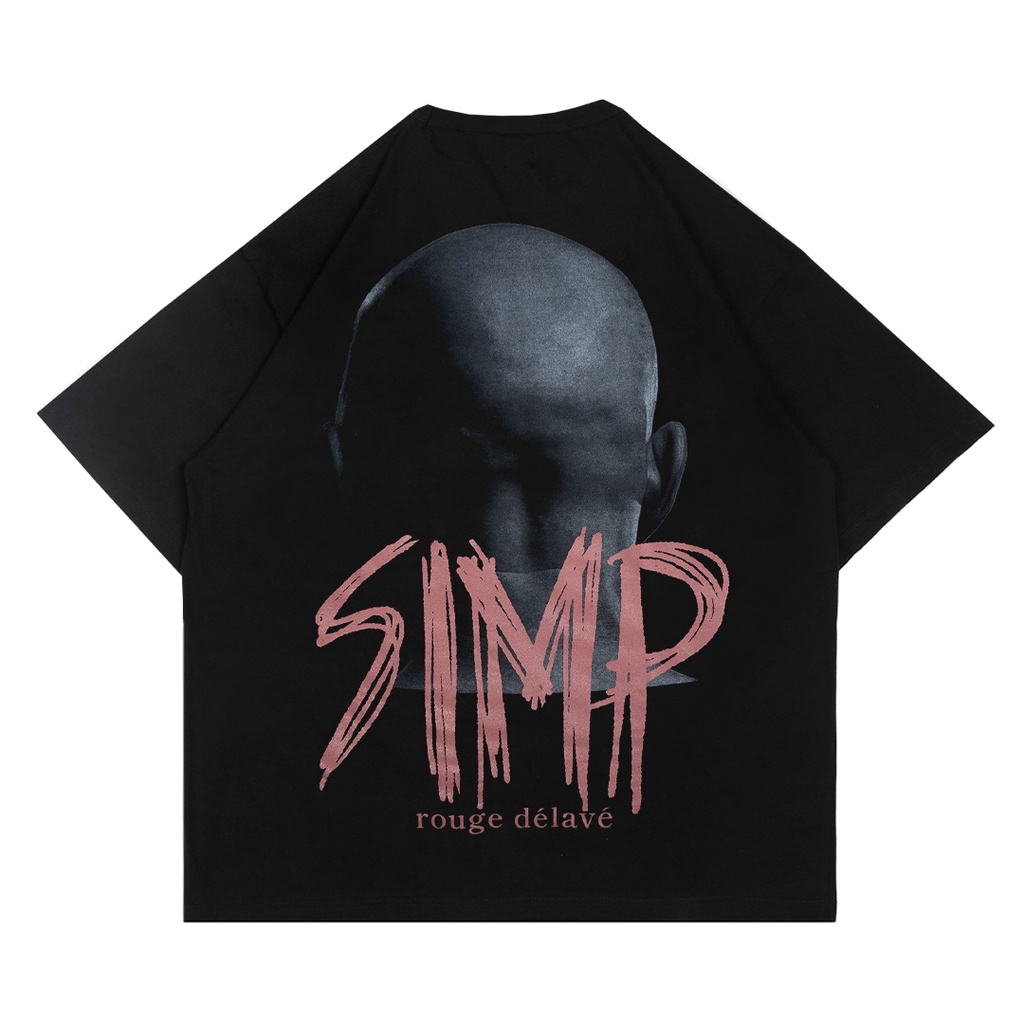 Jual ROUGE DELAVE RED FLAG - Simp Oversized T-Shirt (Black) | Shopee ...