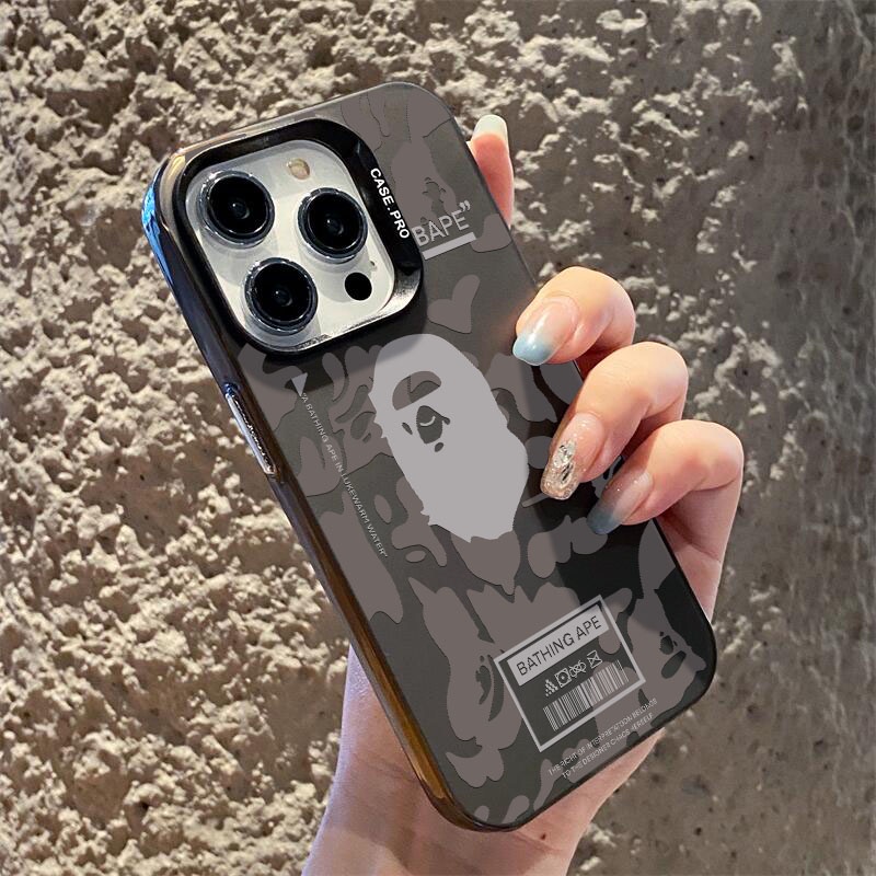 Jual Premium Matte Hard Casing Hp Iphone 15 Promax bape case Untuk ...