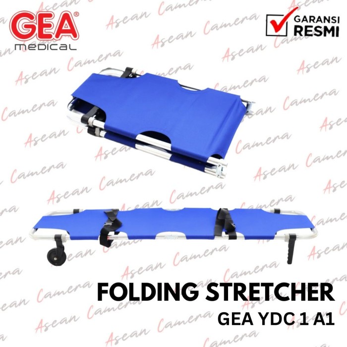 Jual Tandu Lipat Roda GEA YDC 1 A1 / Folding Stretcher YDC 1 A1 ...