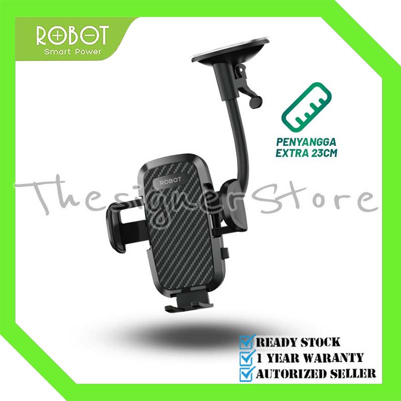 Jual ROBOT RT-CH23 Car Holder Rotatable 360° For Smartphone Car Stand Holder | Shopee Indonesia