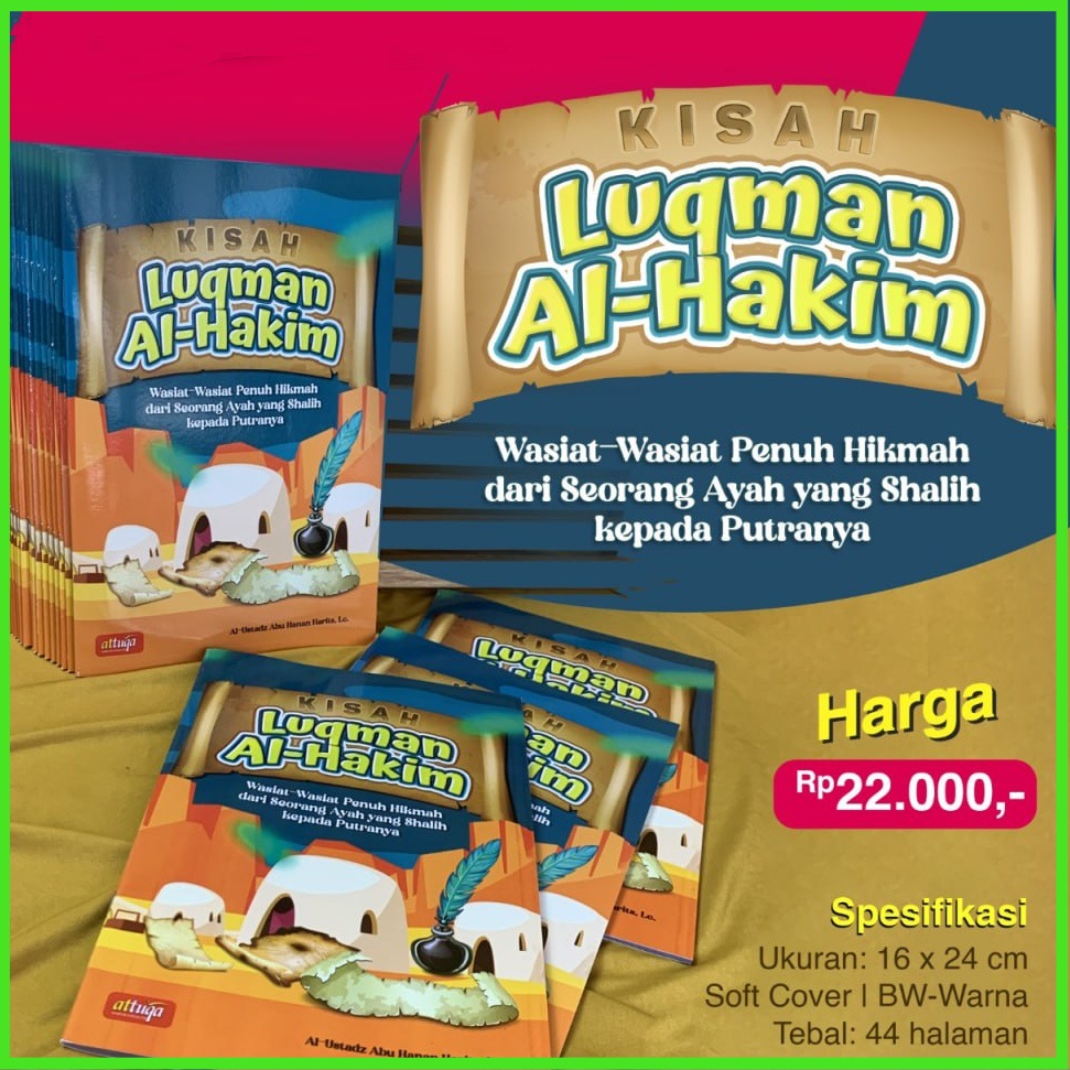 Jual Buku Anak Kisah Luqman Al Hakim / Lukman Al Hakim | Shopee Indonesia