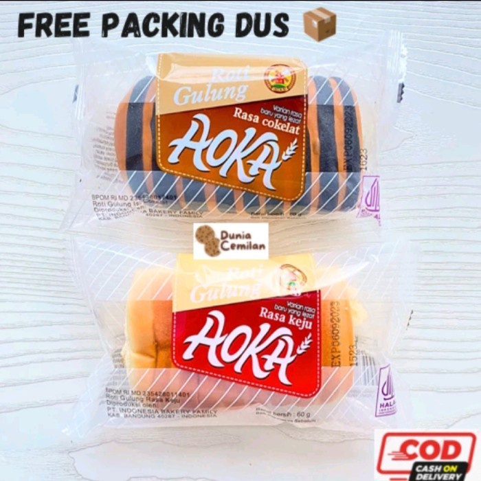 Jual roti aoka gulung - Extra Kardus | Shopee Indonesia