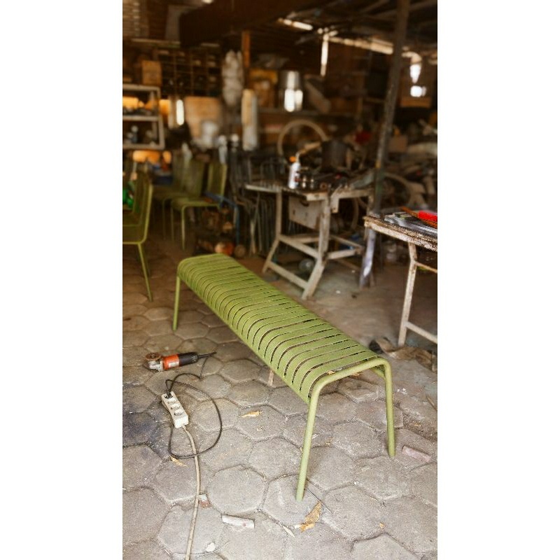 Jual Kursi Bench Bangku Kursi Panjang Besi Outdoor | Shopee Indonesia