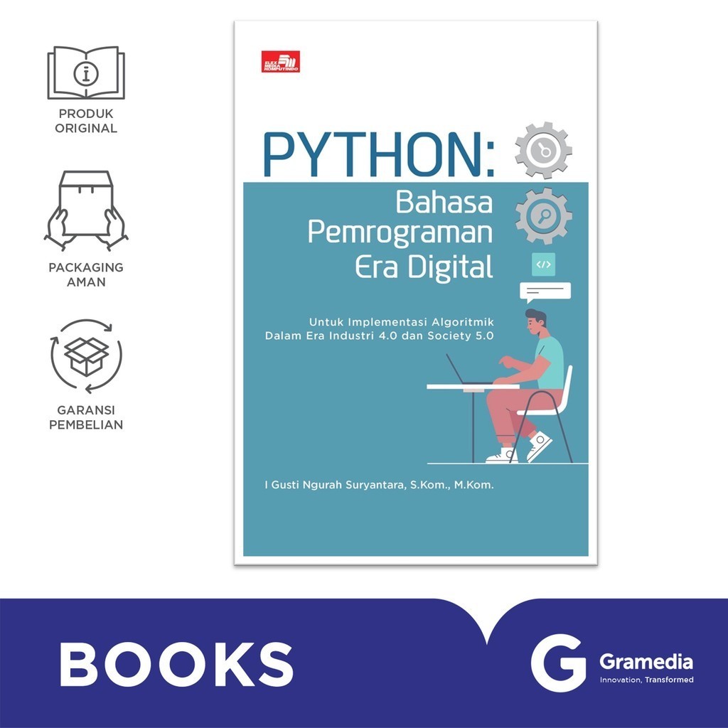 Jual Python Bahasa Pemrograman Era Digital (I Gusti Ngurah Suryantara ...