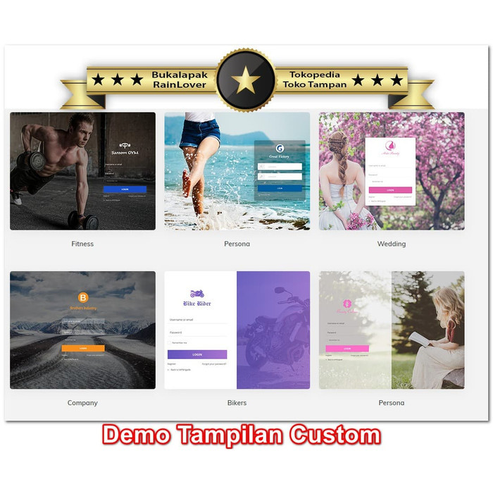 Jual LOGINPRESS AGENCY ORIGINAL - THE BEST CUSTOM LOGIN CUSTOMIZER Berlisensi Asli Bergaransi ...