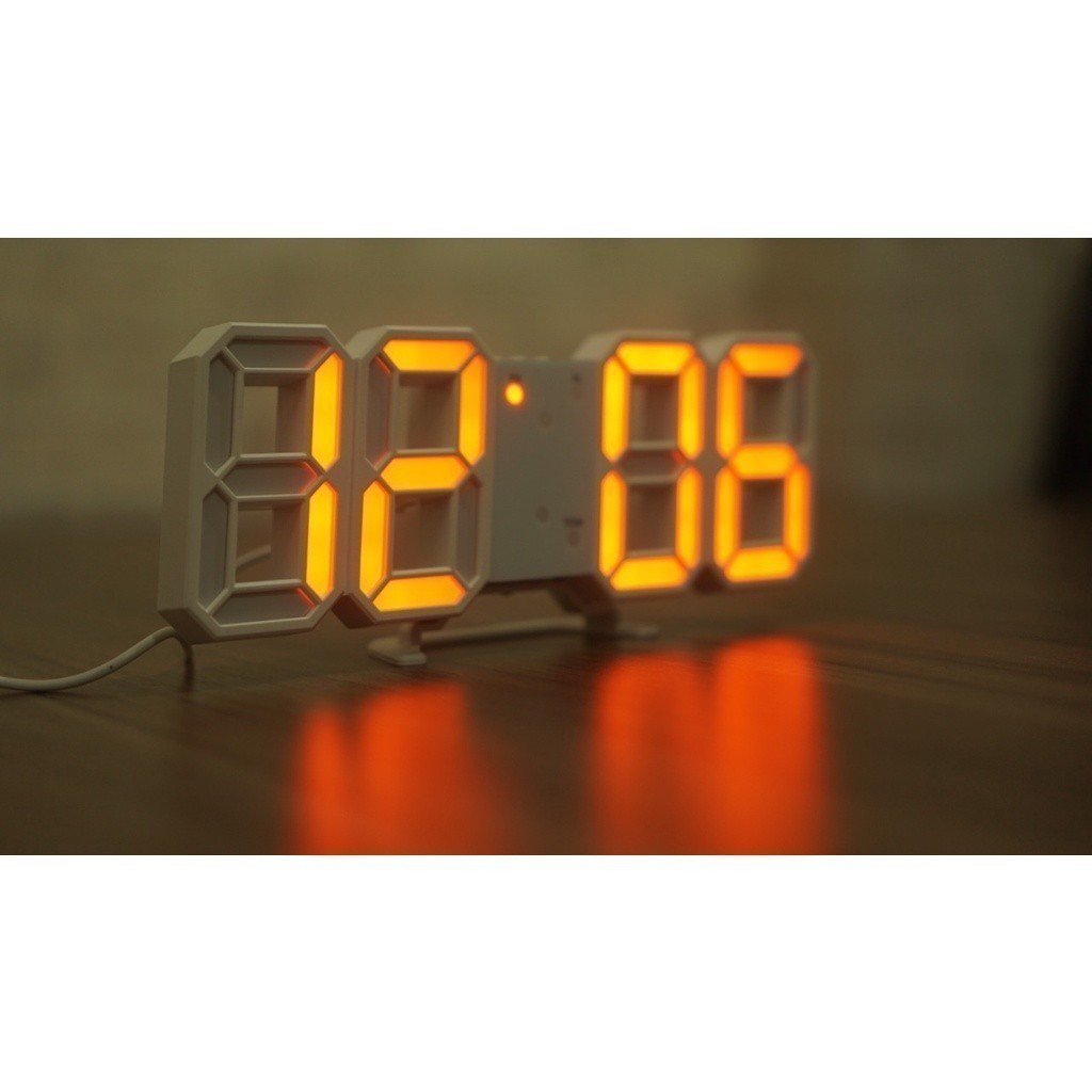 Jual JAM DINDING DIGITAL LED/JAM MEJA-ALARM-SUHU | Shopee Indonesia
