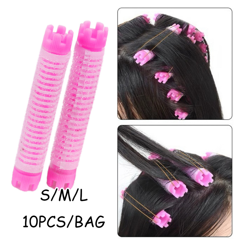 Jual 10pcs/set roll rambut S/M/L roll keriting akar alat pengeriting ...