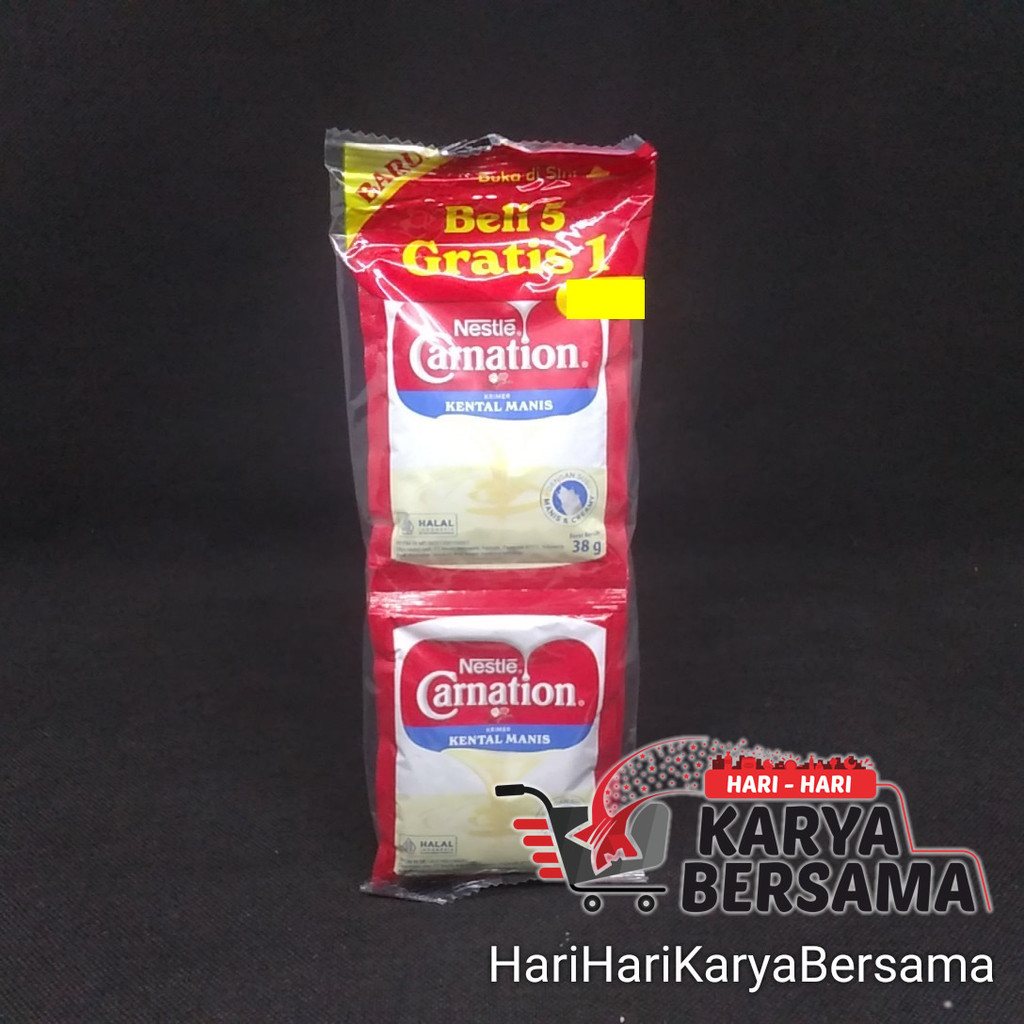 Jual NESTLE CARNATION SUSU KRIMER KENTAL MANIS SACHET 5'S X 38GR ...
