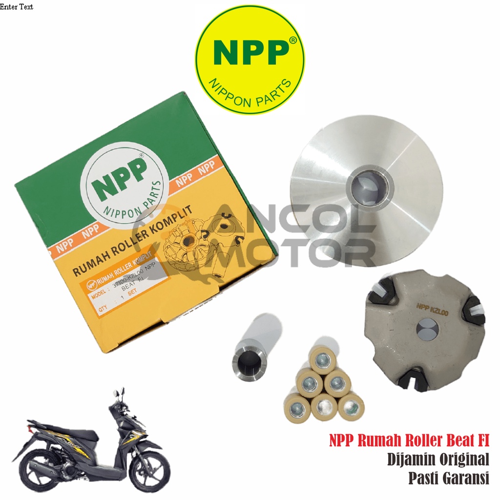 Jual NPP Rumah Roller Set Beat Fi Injeksi Assy Motor Matic Asli KZL ...