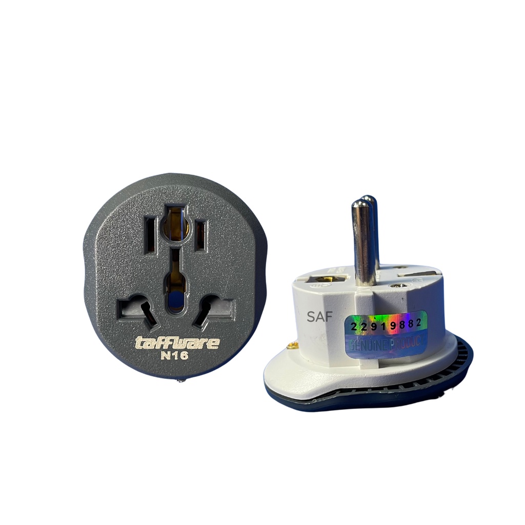 Jual SAF Colokan universal adapter listrik US UK AU to EU plug | Shopee ...