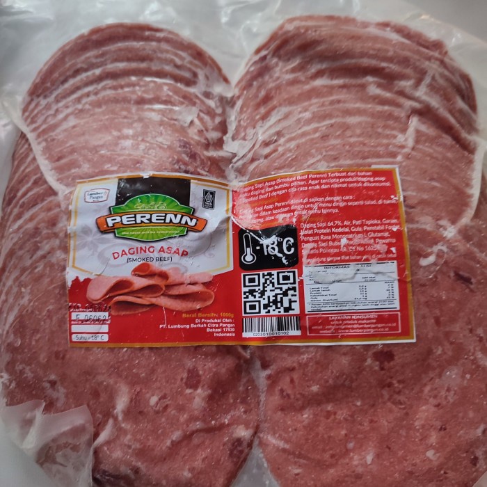 Jual PERENN - SMOKED BEEF (DAGING ASAP) BULAT 1kg | Shopee Indonesia
