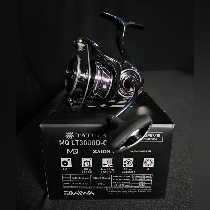 Jual REEL SPINNING DAIWA TATULA MQ LT NEW 2023 | REEL PANCING | DAIWA TATULA | REEL EMPANG ...