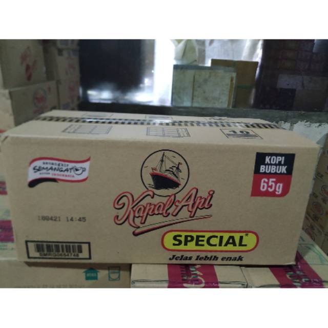 Jual Kopi Kapal Api Special Mix 65gr 1 Dus | Shopee Indonesia