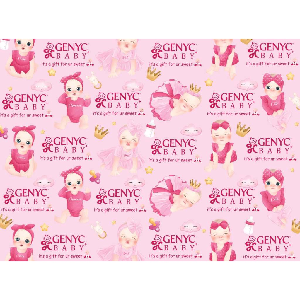 Jual KERTAS KADO SMALL GENYC BABY (kecil) | Shopee Indonesia