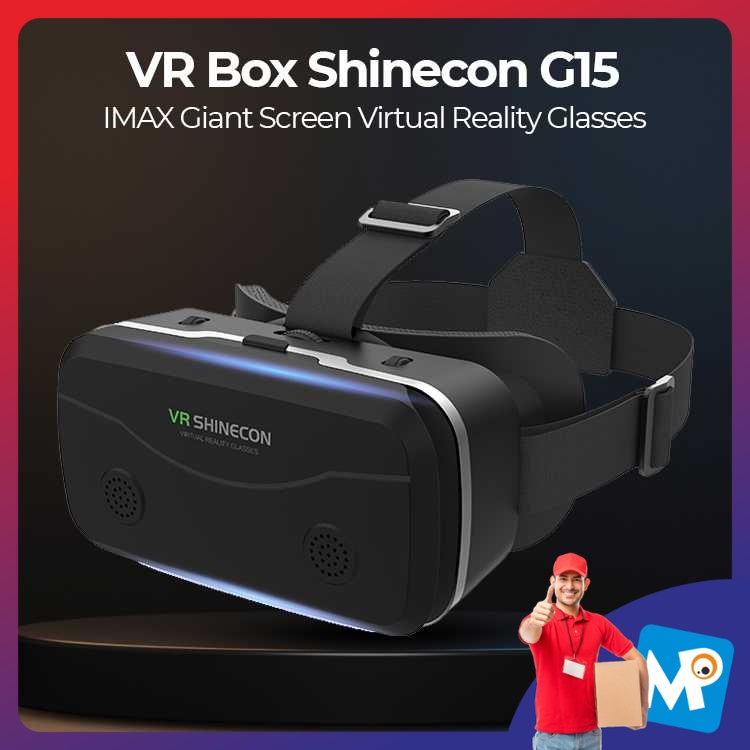 Jual Shinecon VR Box IMAX Giant Screen Virtual Reality Glasses - SC-G15 | Shopee Indonesia