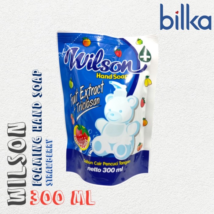 Jual WILSON Hand Wash Strawberry 300ML | Shopee Indonesia