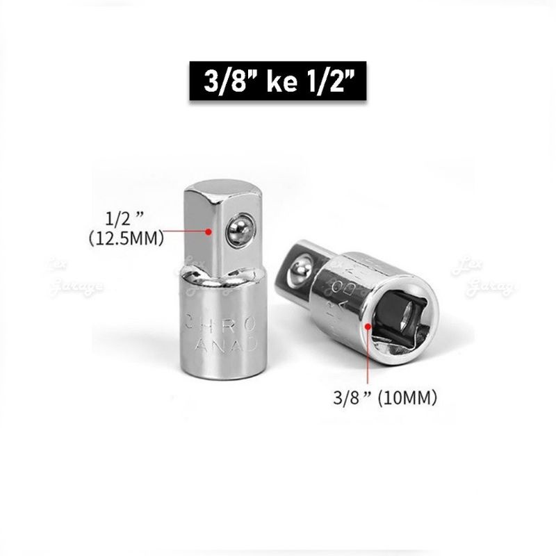 Jual Adapter Konverter kepala shock sock Ratchet | Shopee Indonesia