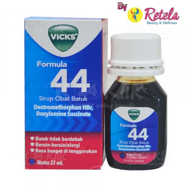 Jual VICKS FORMULA 44 1 BOTOL 27ML | Shopee Indonesia