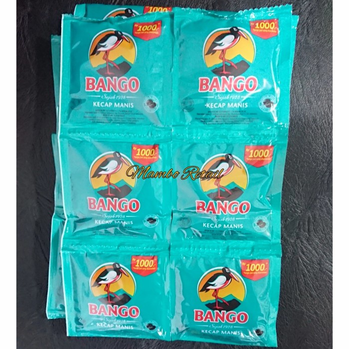 Jual Kecap Bango Sachet Renceng isi 12s x 20ml | Bango Kecap Renceng ...