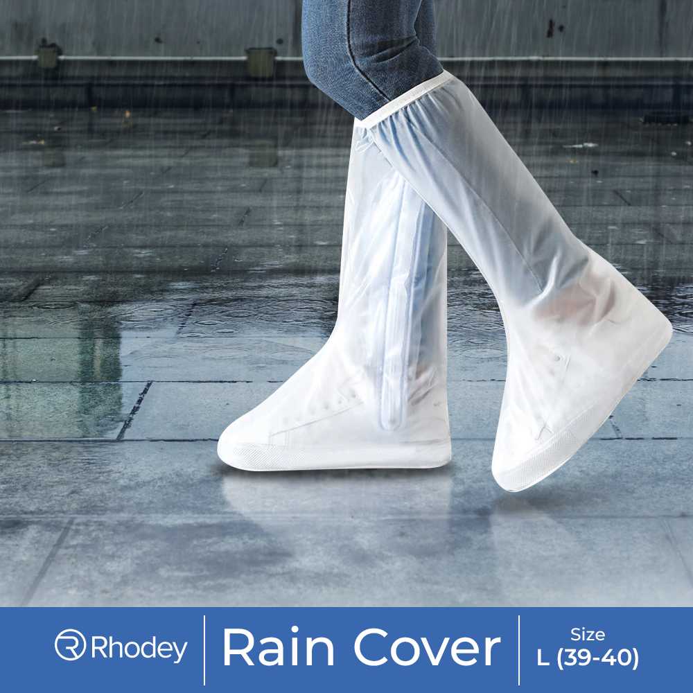 Jual Rhodey Jas Hujan Sepatu Anti Air Shoes Cover PVC Non Slip with ...