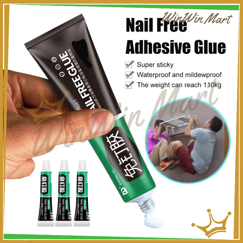 Jual lem pengganti paku tembok /Tembok Cairan Adhesive Glue Penganti ...