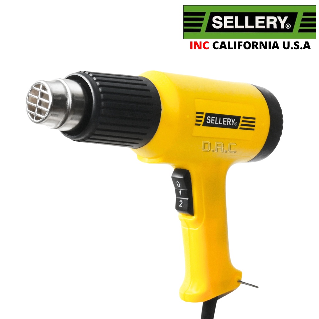 Jual Hot Air Gun Sellery 1500W Original | Pemanas Plastik Pengupas Cat ...