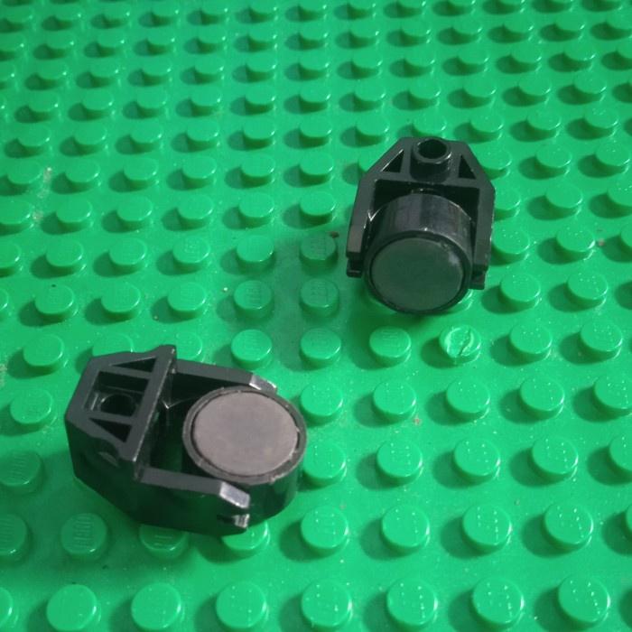 Jual PROMO LEGO Cylindrical Magnet (73092) &LEGO Magnet Holder 2 x 3 ...