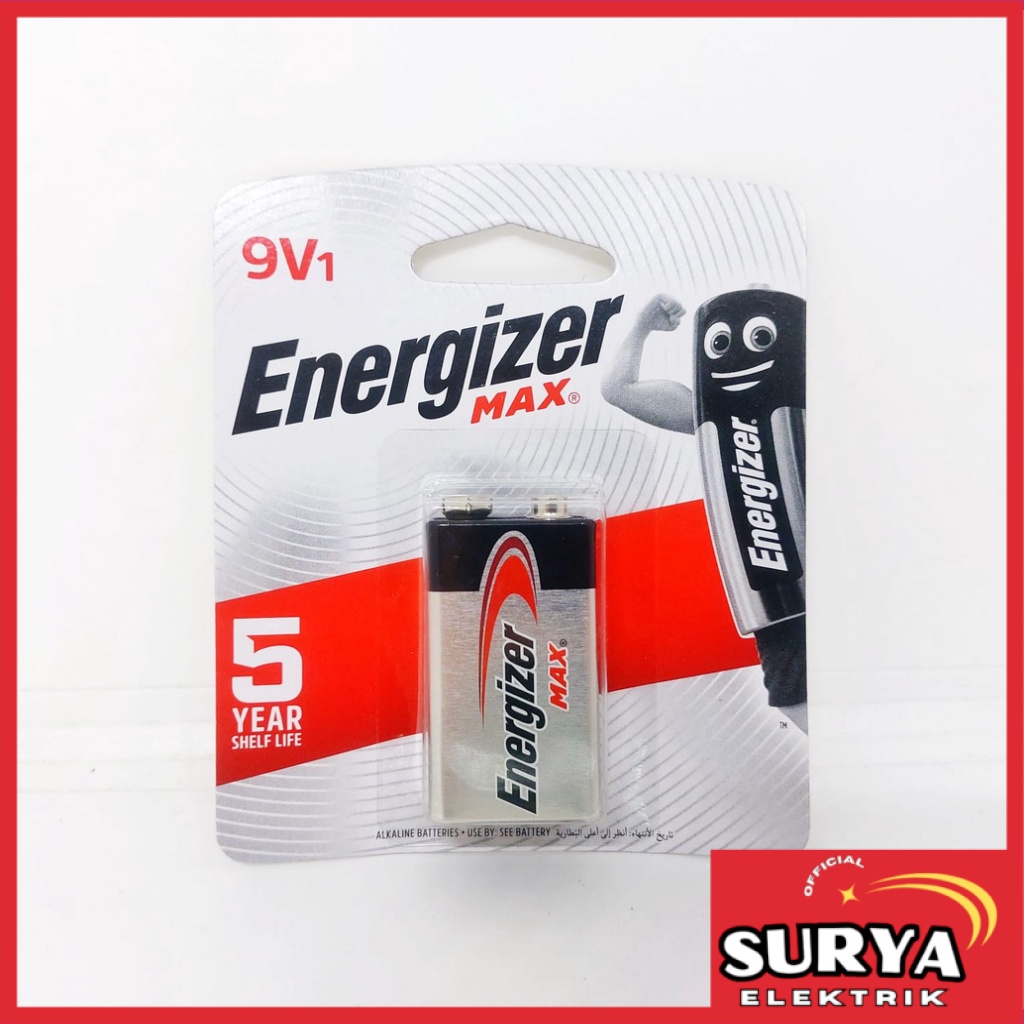 Jual Baterai Kotak ENERGIZER MAX 9V Batre Microphone Original | Shopee ...