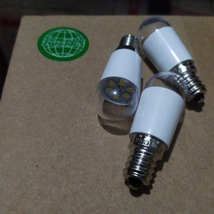Jual Lampu LED E12 kulkas sanyo original AL27 | Shopee Indonesia