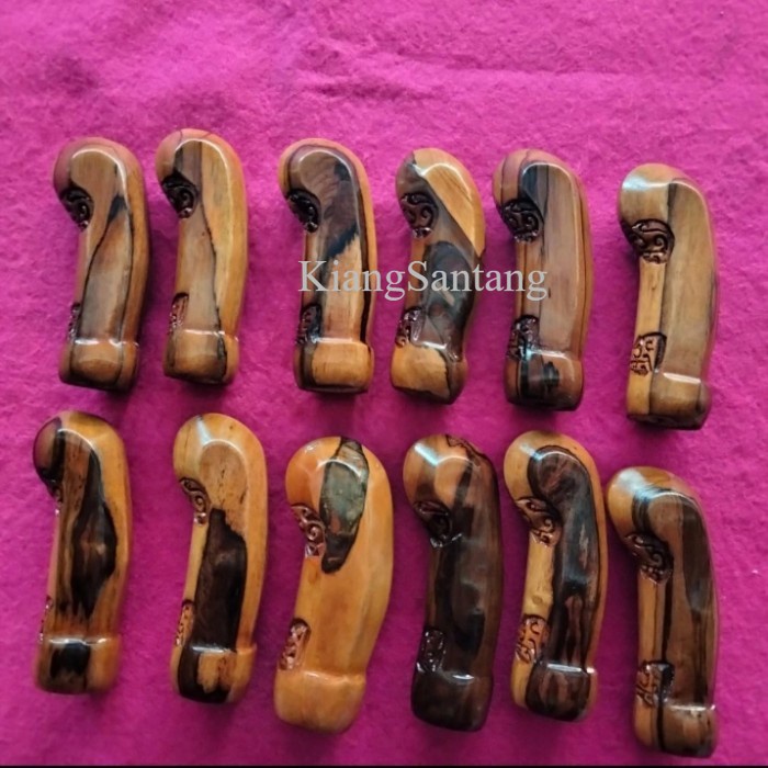 Jual Handle Gagang Keris Model Jogja Kayu Timoho Asli antik | Shopee ...
