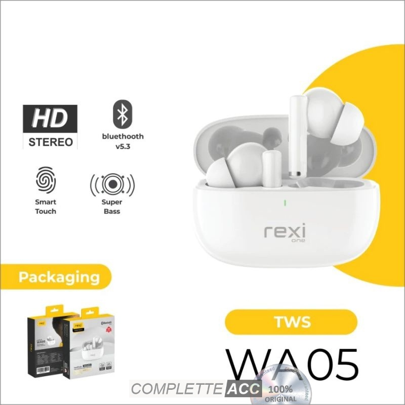 Jual REXI - Pods Wa05 true wireless stereo earphone dual mode music mode/gaming mode | Shopee ...