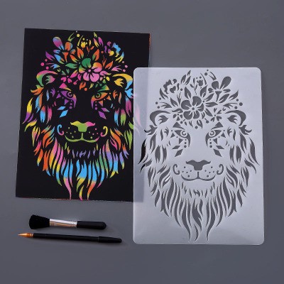 Jual Cetakan Stensil Lukis Dekor Craft/Pola Melukis dan Mewarna ...