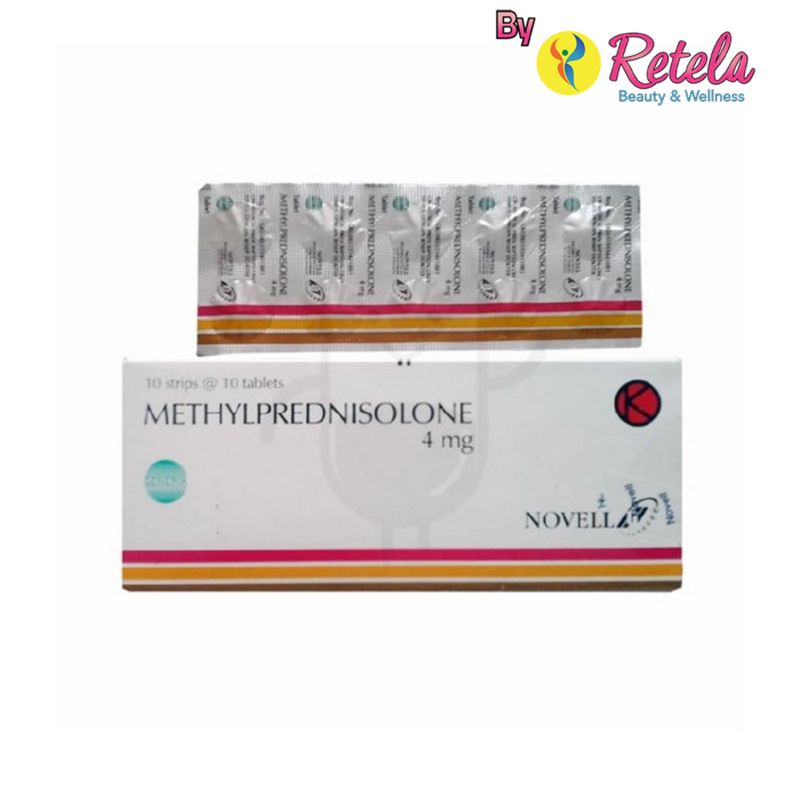 Jual METHYL PREDNISOLON 4MG 1 STRIP ISI 10 TABLET | Shopee Indonesia