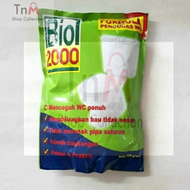 Jual BIO 2000 500 GRAM KURAS WC - BIO 2000 500 gr Pengurai Tinja ...