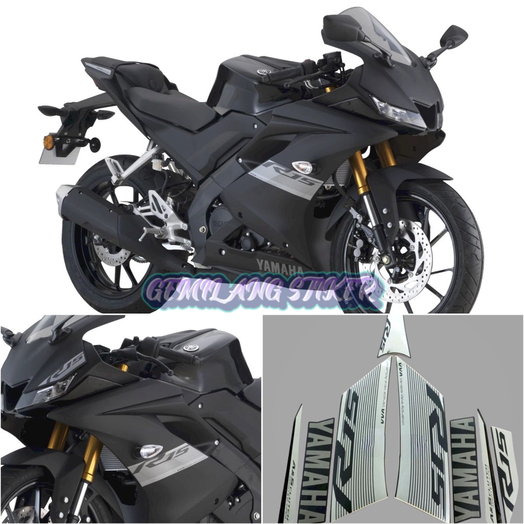 Jual Striping Decal Polet Sticker Yamaha r15 r 15 vva 2020 v3 body ...