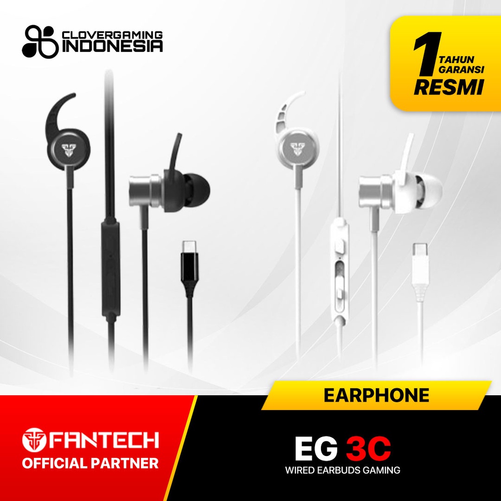 Jual Fantech EG3C Earphone Gaming Type C EG-3C | Shopee Indonesia