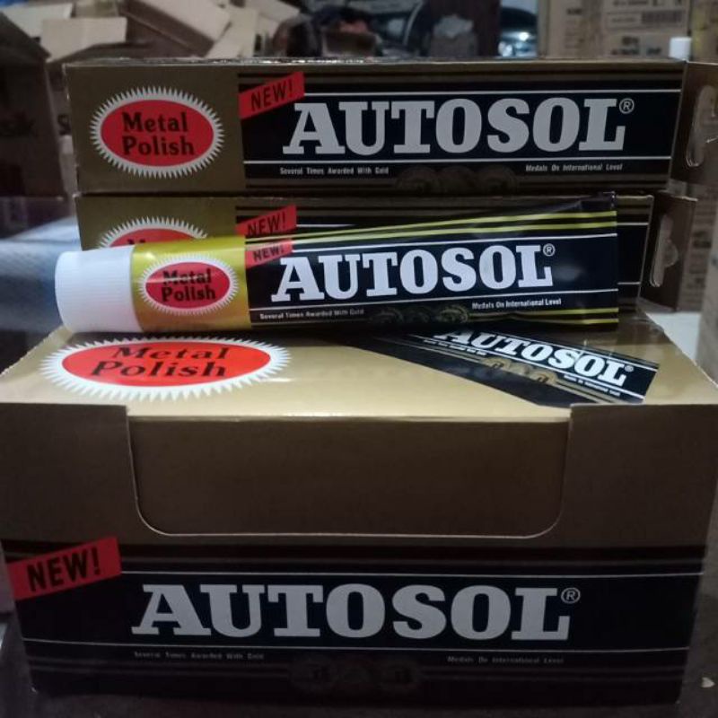 Jual AUTOSOL Dan ROOSTER METAL POLISH 15 GRAM PENGKILAP LOGAM POLIS ...