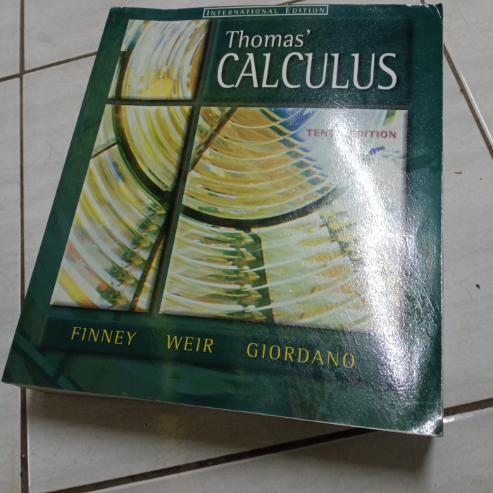 Jual THOMAS CALCULUS-FINNEY WEIR GIORDANO-E4 | Shopee Indonesia