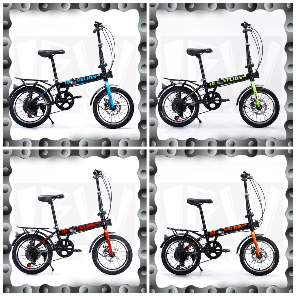 Jual IBW - Sepeda Lipat INTERBIKE VELION Uk 16" 18" | Shopee Indonesia
