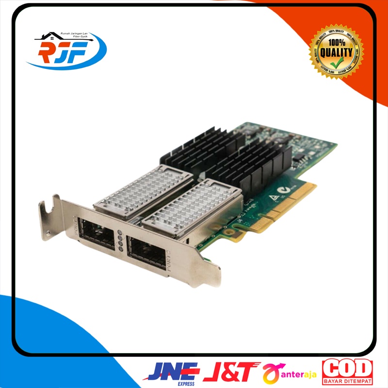 Jual Lan Card Dual 2 Port Mellanox QSFP SFP 40G | Shopee Indonesia