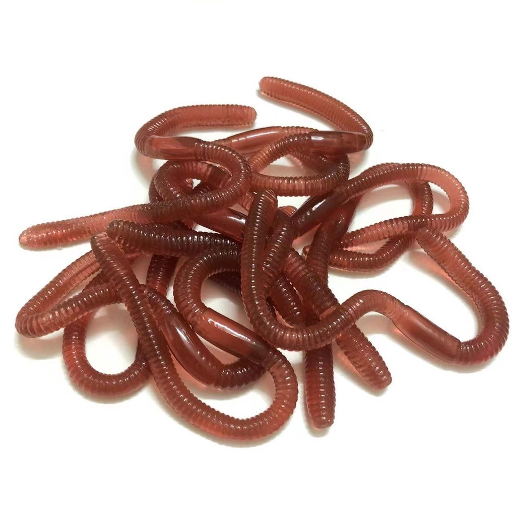 Jual MAINAN PRANK CACING TANAH UMPAN PANCING IKAN BAHAN TPR JELLY LUNAK ...