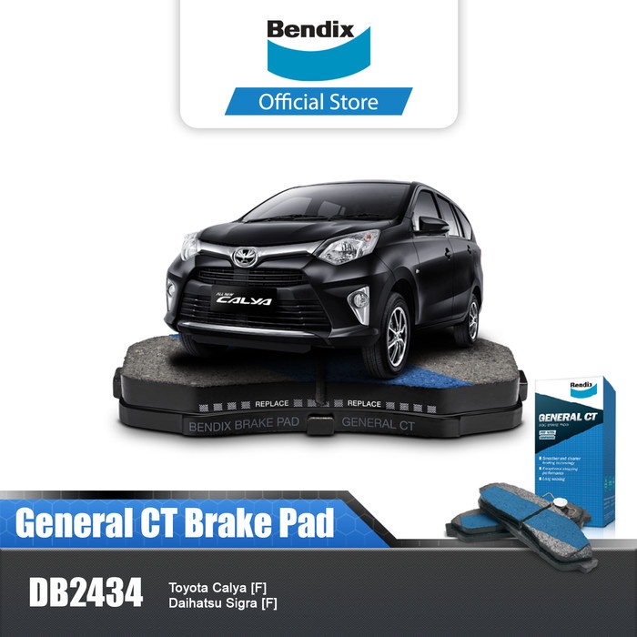 Jual Bendix Kampas Rem Depan Brake Pad Mobil Toyota Calya - DB2434GCT | Shopee Indonesia