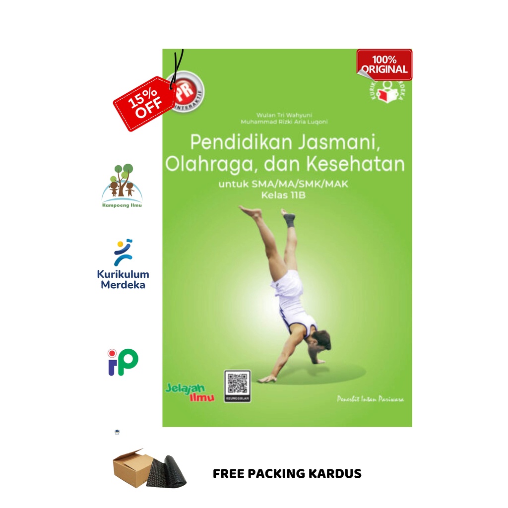 Jual Buku PR/LKS interaktif PJOK SMA Kelas 11 Semester 2 Kurikulum Merdeka Tahun 2024 | Shopee ...