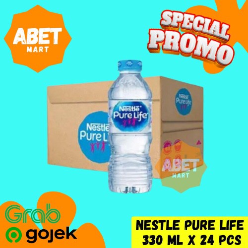 Jual Nestle Pure Life 330 Ml 1 Dus isi 24 Botol - Air Mineral 330ml Mini | Shopee Indonesia