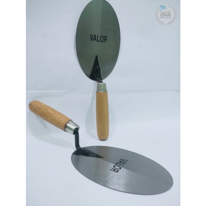 Jual SENDOK SEROKAN ADUKAN ACIAN SEMEN PASIR OVAL 6 INCH CENTONG ...