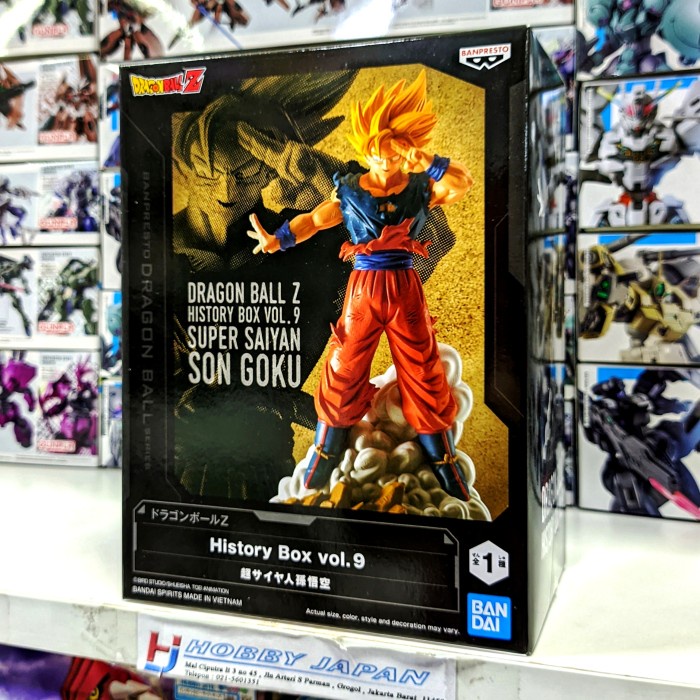Jual History Box Vol 9 Super Saiyan Son Goku Banpresto Figure | Shopee ...