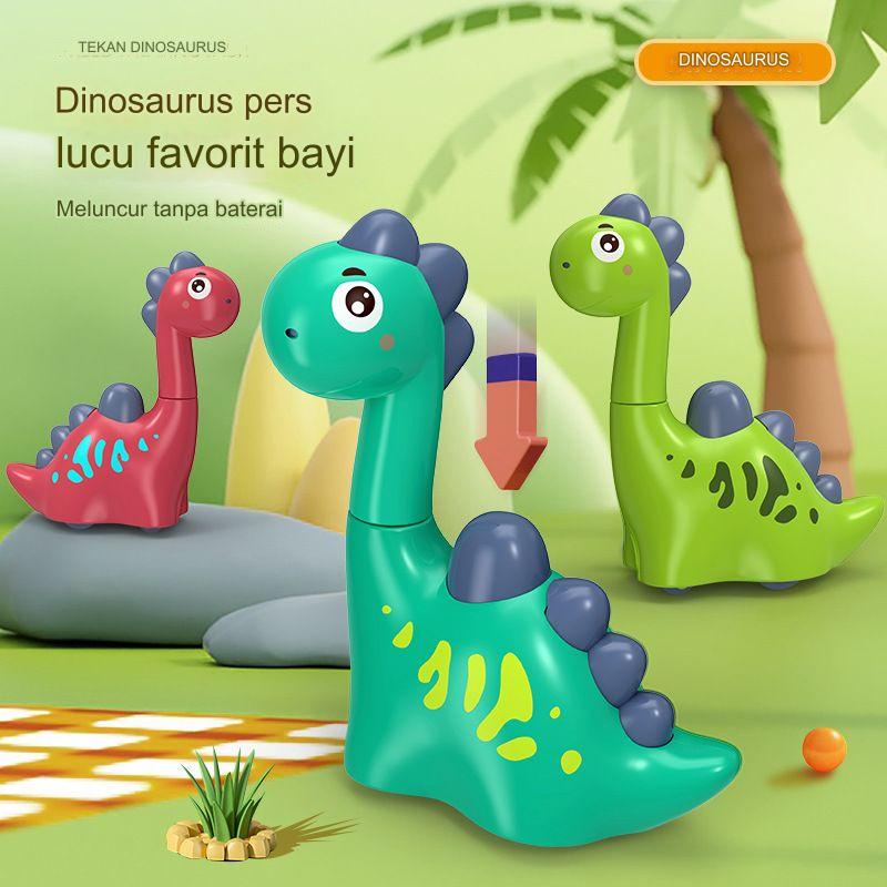 Jual Mainan Kartun Dinosaurus Tekan/Mainan Lucu Anak/Mainan Mobil ...