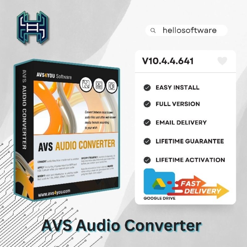 Jual AVS Audio Converter 10 Full Version (Versi Terbaru) | Shopee Indonesia