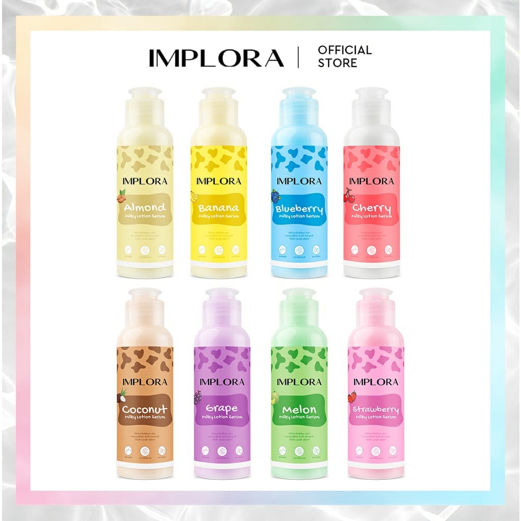 Jual Implora Lotion Serum Milky 100ml/Serum Implora Body Lotion ...